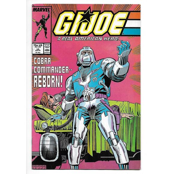 Marvel | Toys | Gi Joe A Real American Hero 58 987 Vf Marvel Comic Gi ...